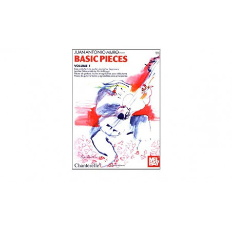 Metodo de guitarra Basic Pieces Juan Antonio Muro I · Tienda online · Art Guinardo